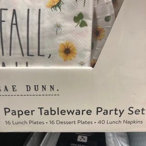 Rae Dunn | Dining | Rae Dunn Paper Tableware Set | Poshmark